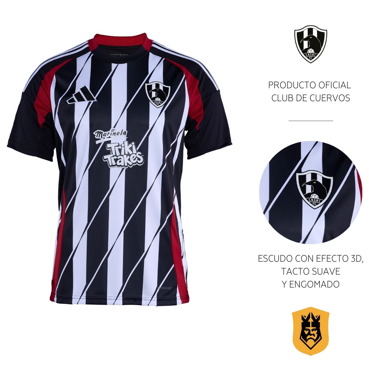 Jersey Oficial Club de Cuervos Kings League Américas 2025 Adulto ...