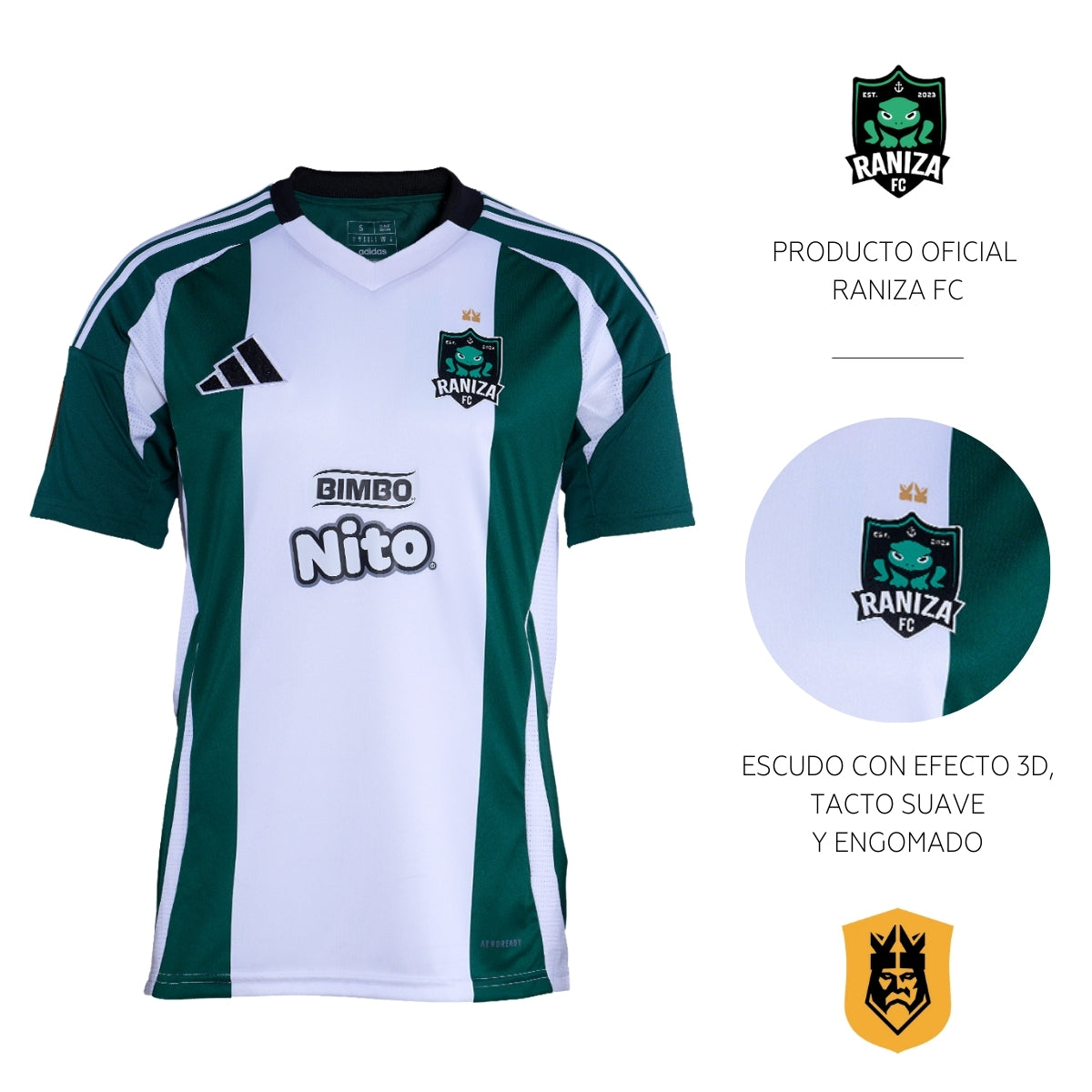 Jersey Playera Oficial Adulto Raniza FC Américas Kings League 2025 – Kings League Americas